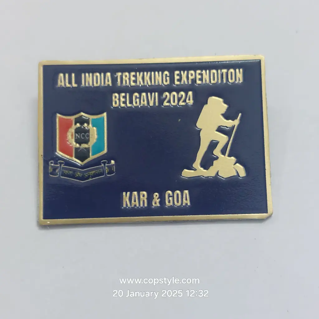 All India tracking expedition belgavi 2024 KR & Goa Ncc badge